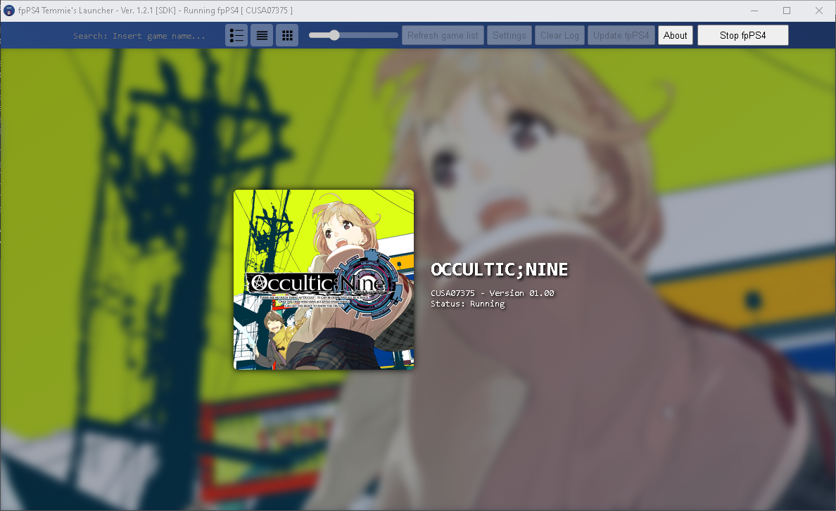 OCCULTIC;NINE - CUSA07375 · Issue #1577 · red-prig/fpps4-game ...