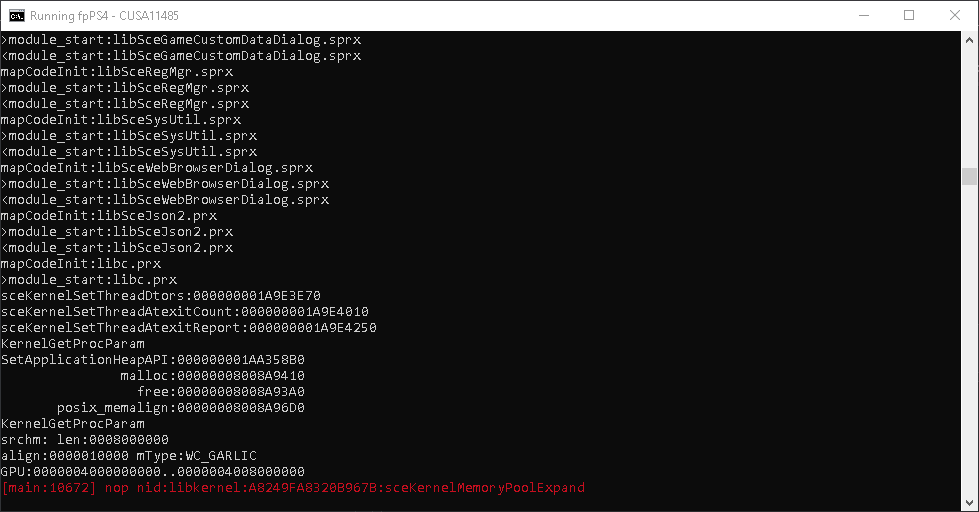Fade to Silence - CUSA11485 · Issue #1605 · red-prig/fpps4-game-compatibility · GitHub