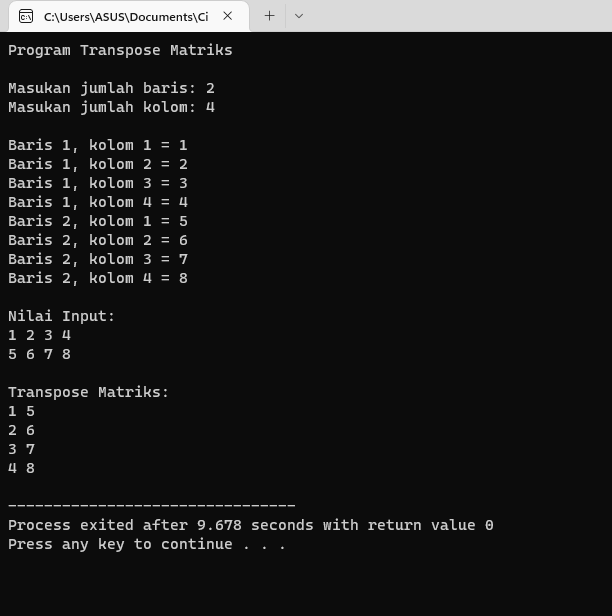 GitHub - citraulia/Program-Transpose-Matriks