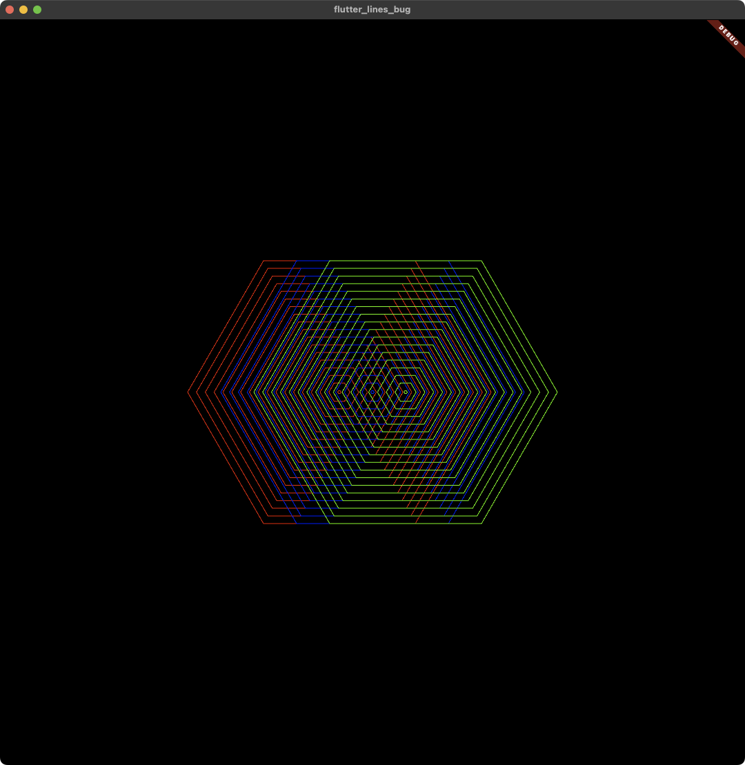 Drawing lines results in ugly, jagged and aliased lines with Impeller, compared to Skia · Issue ...