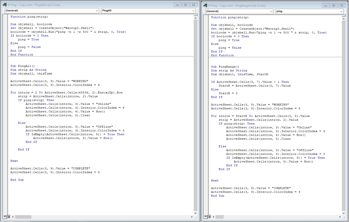 GitHub - PardosTechSamples/Excel_IP_Status: This program is an excel macro designed to ...