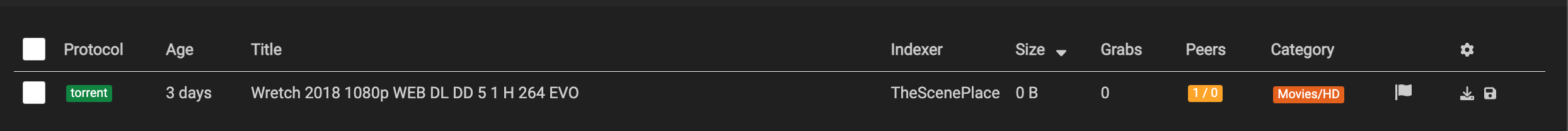 TheScenePlace parses size wrong (0B) · Issue #287 · Prowlarr/Indexers · GitHub