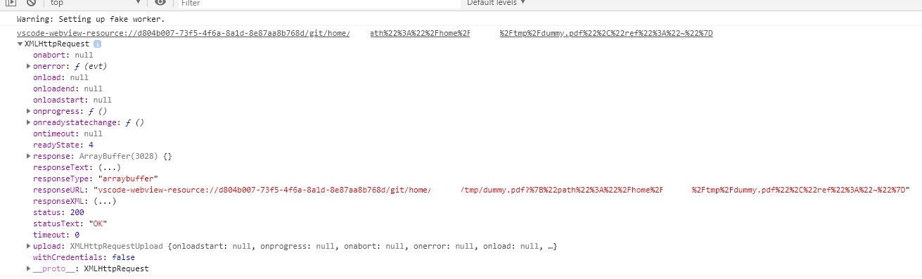 XMLHttpRequest's using Git WebView Resource return unexpected result · Issue #115614 · microsoft ...
