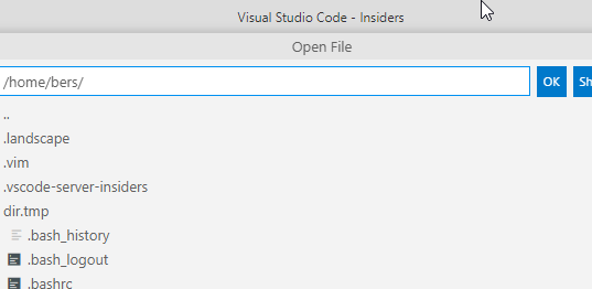 Better support freeform and pasting into the simple file picker · Issue #122197 · microsoft ...