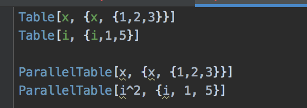 Paralleltable Should Localize Variable · Issue 135 · Halirutanwolfram Language Intellij Plugin