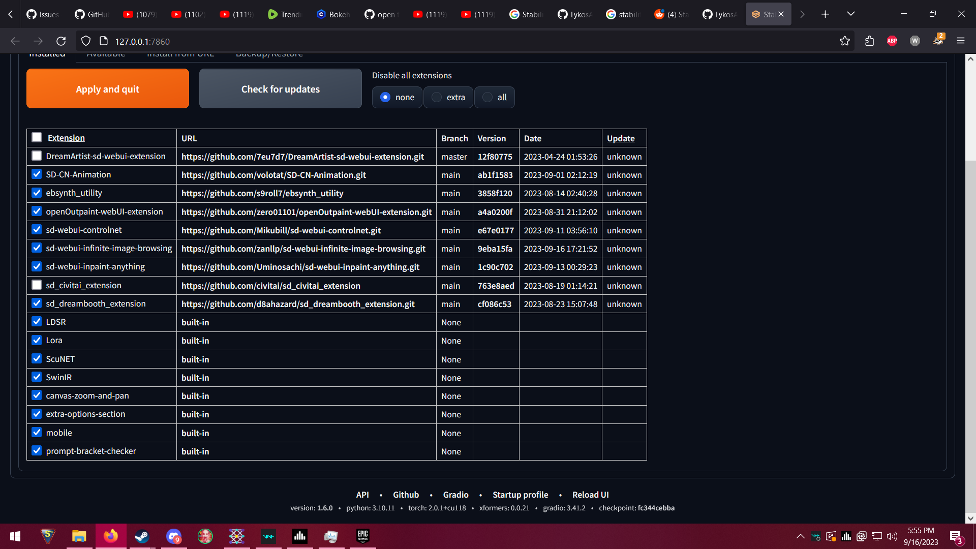 open to walk mode menu missing after update · Issue #426 · zanllp/sd-webui-infinite-image ...