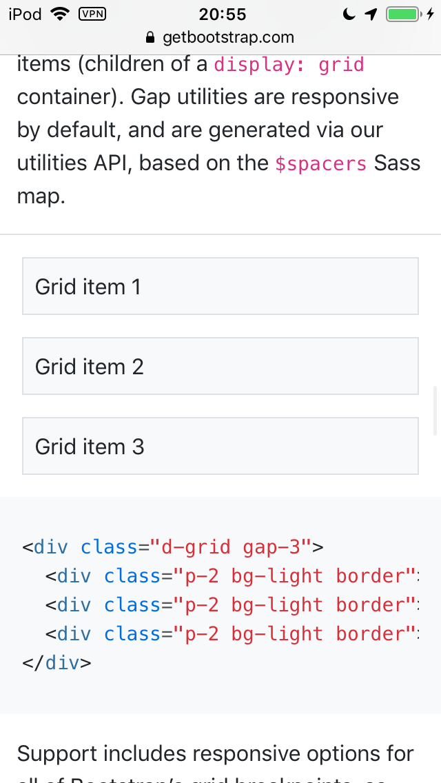 Stacks with Gaps don't have gaps in all supported browsers (e.g. iOS 12 ...
