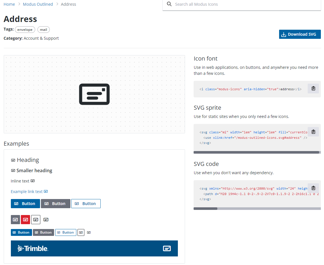 Broken Address webfont icon (Modus Outlined) · Issue #142 · trimble-oss/modus-icons · GitHub