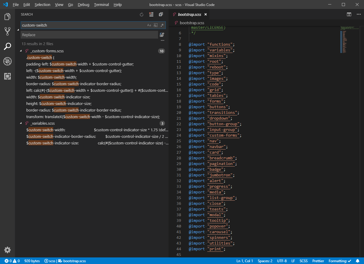 Not Found Switch Toggle Styling Custom Switch After Compiling Sass · Issue 29179 · Twbs