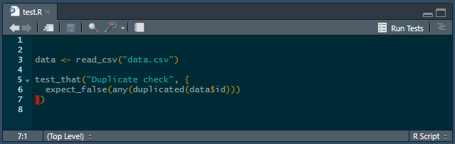 "Run Tests" should add to rather than replace the standard "Run ...