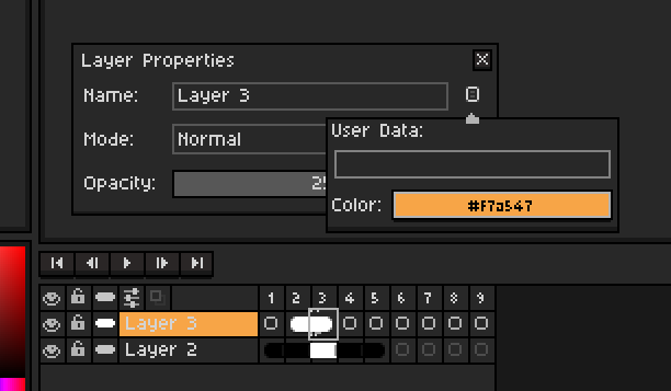 Add color to layers in the timeline + distinction between groups and layers · Issue #1893 ...