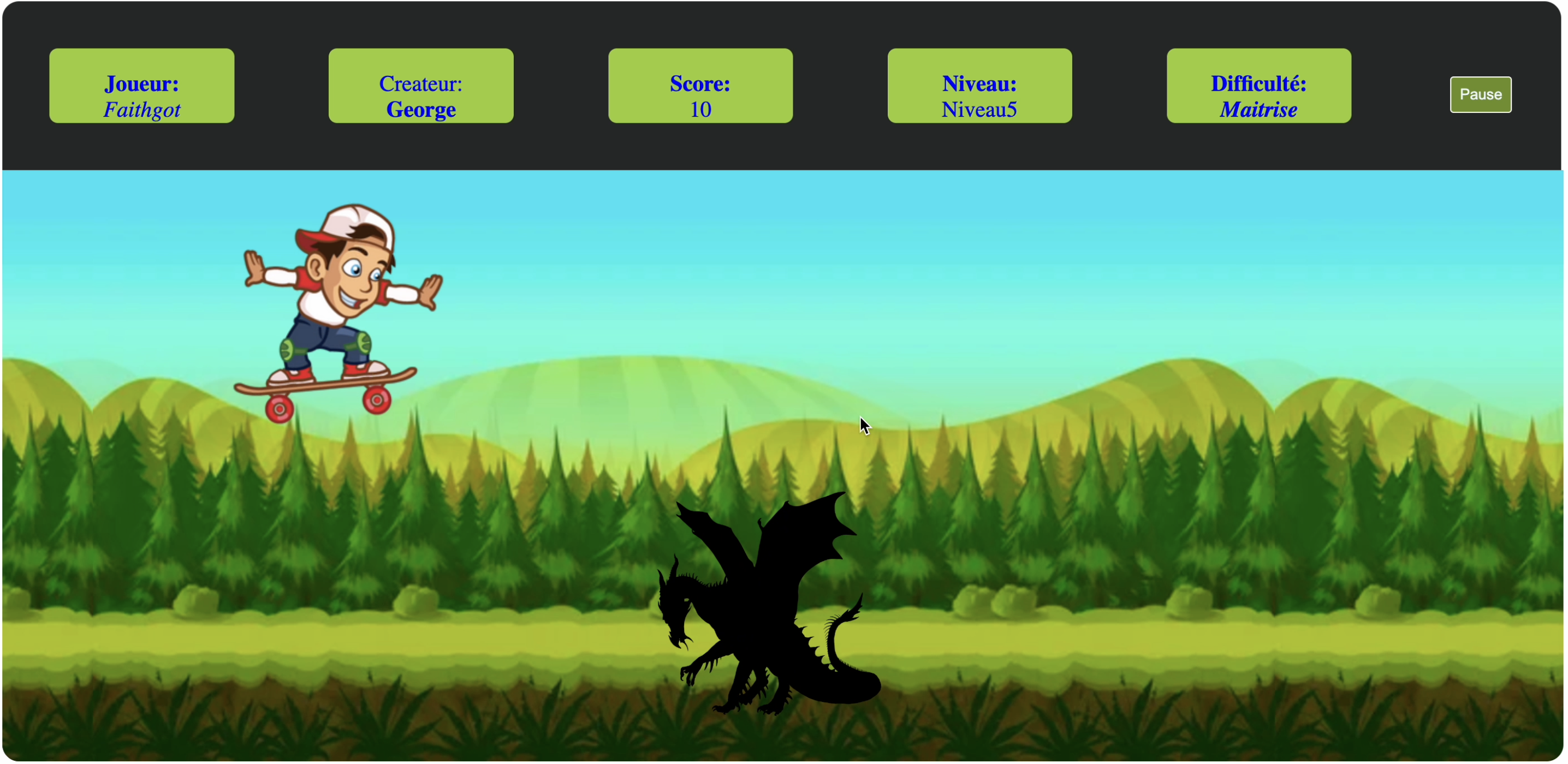 GitHub - Faithgg/Jeu_Runner: Un jeu Runner écrit en pure html&CSS et Js ...