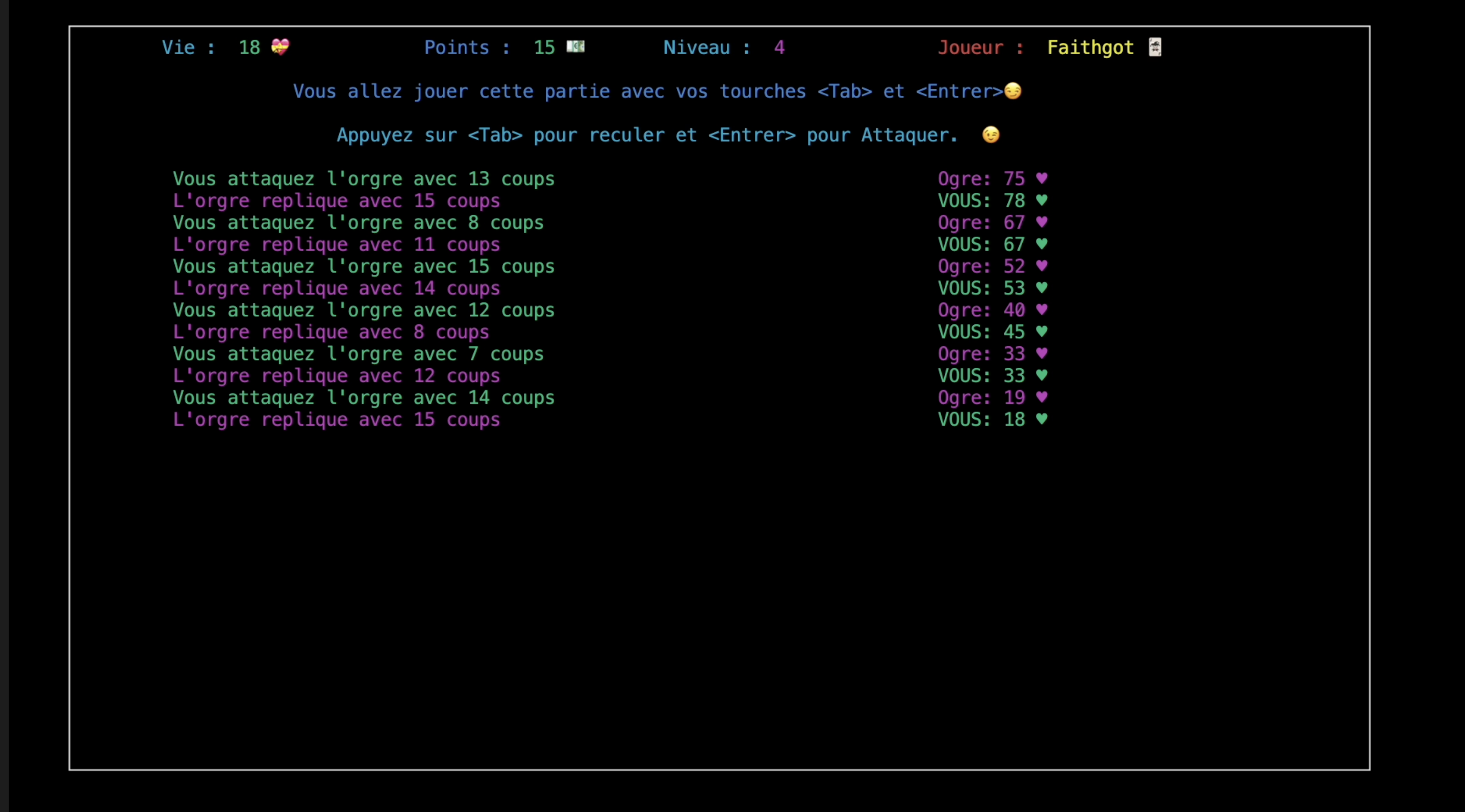 GitHub - Faithgg/Projet-RPG1: Un projet RPG réalisé pour @Hetic