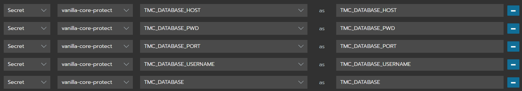 Replacing variables inside configs is ignoring last occurrence · Issue #718 · itzg/docker ...