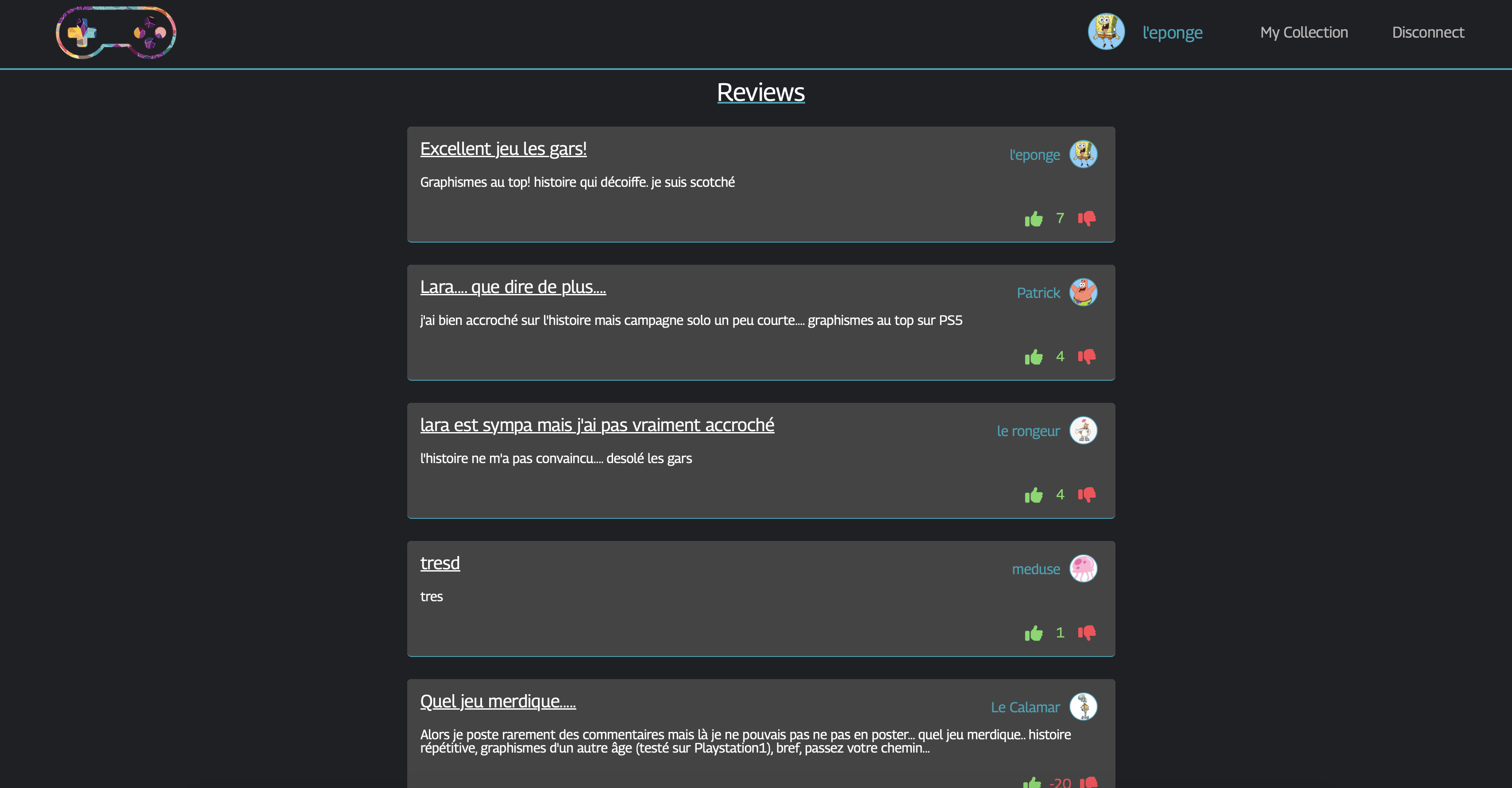 GitHub - guillaumegemelas/Gamepad-front: Site web sur l'univers des ...