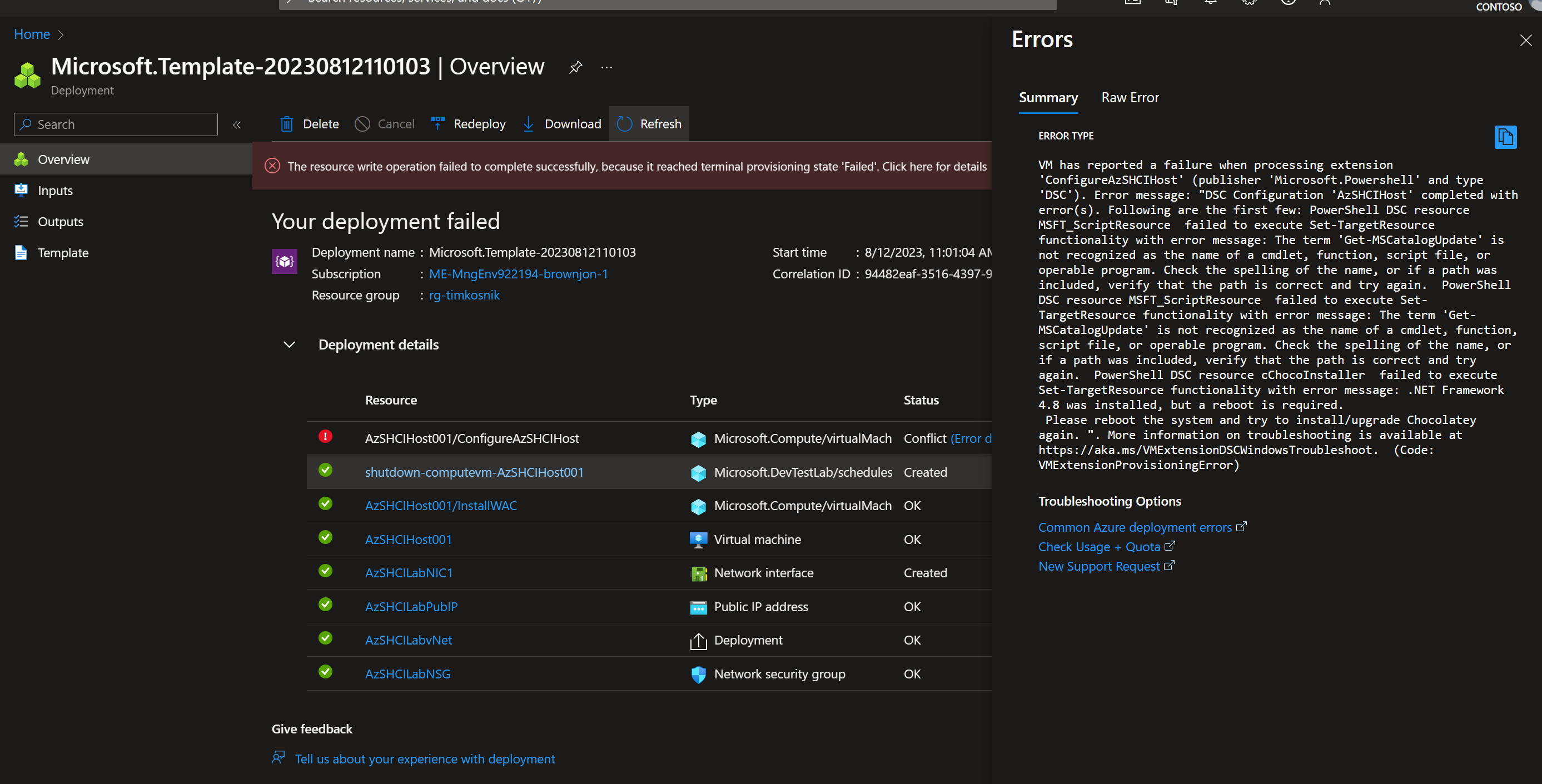 2 Hci Servers Never Deployed · Issue 101 · Azure Azurestackhci Evalguide · Github