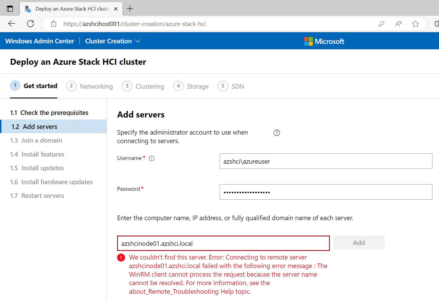2 Hci Servers Never Deployed · Issue 101 · Azure Azurestackhci Evalguide · Github
