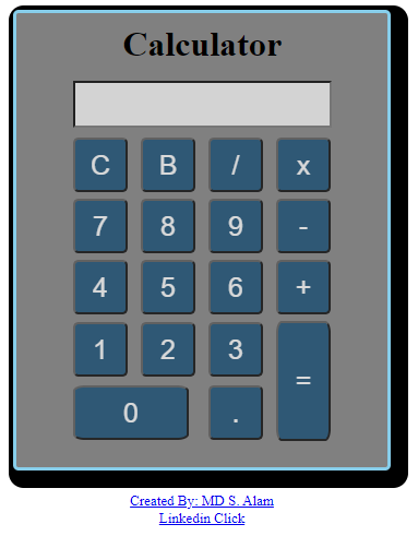 GitHub - sahnwaz/Calculator_Program: HTML, CSS, JavaScript