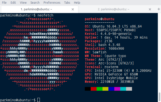 Better Sawfish WM Theme · Issue #858 · dylanaraps/neofetch · GitHub