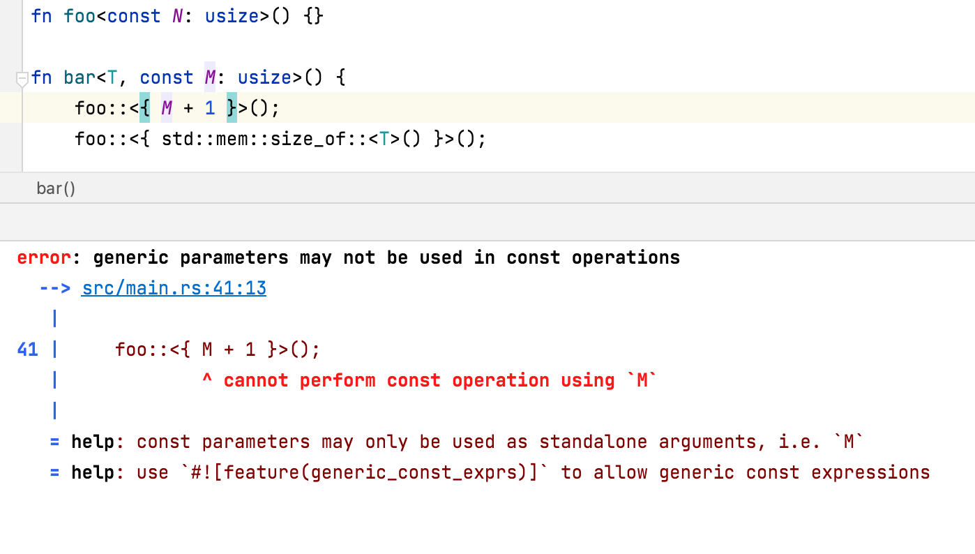 Add action for `#![feature(generic_const_exprs)]` · Issue #7868 · intellij-rust/intellij-rust ...