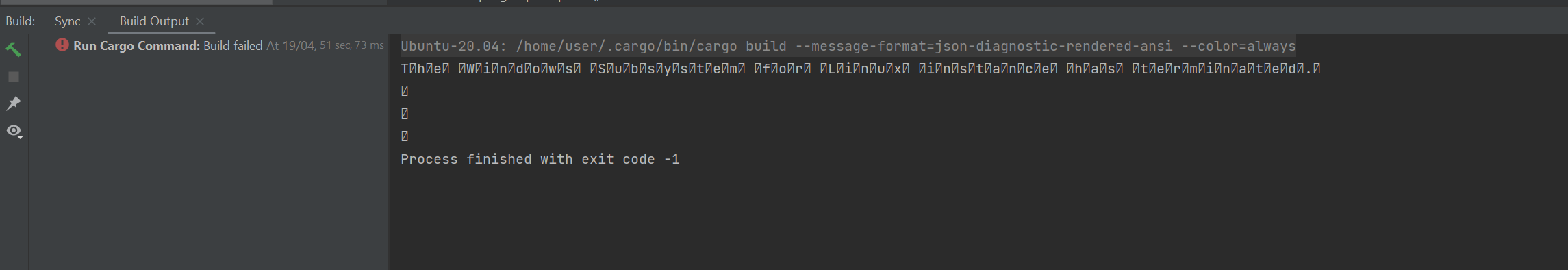 Incorrect encoding for build output · Issue #8764 · intellij-rust/intellij-rust · GitHub
