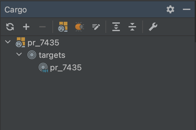 Incorrect Project Tree Is Shown On Cargo Tool Window · Issue 9360 · Intellij Rustintellij Rust
