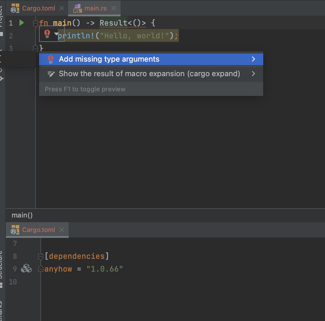 Type suggestions don't work if the suggested type would shadow the std ...