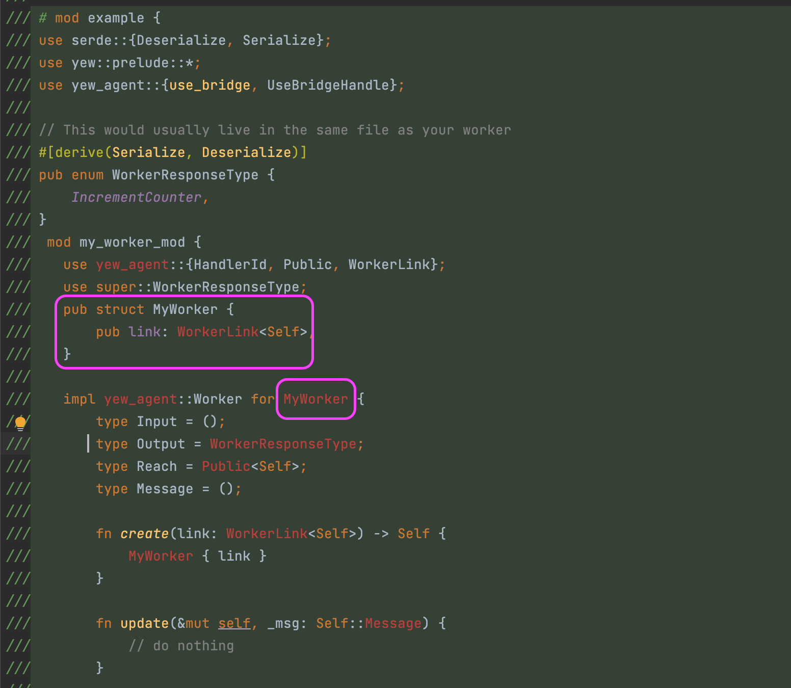 Unresolved reference error in doc comments · Issue #9935 · intellij-rust/intellij-rust · GitHub