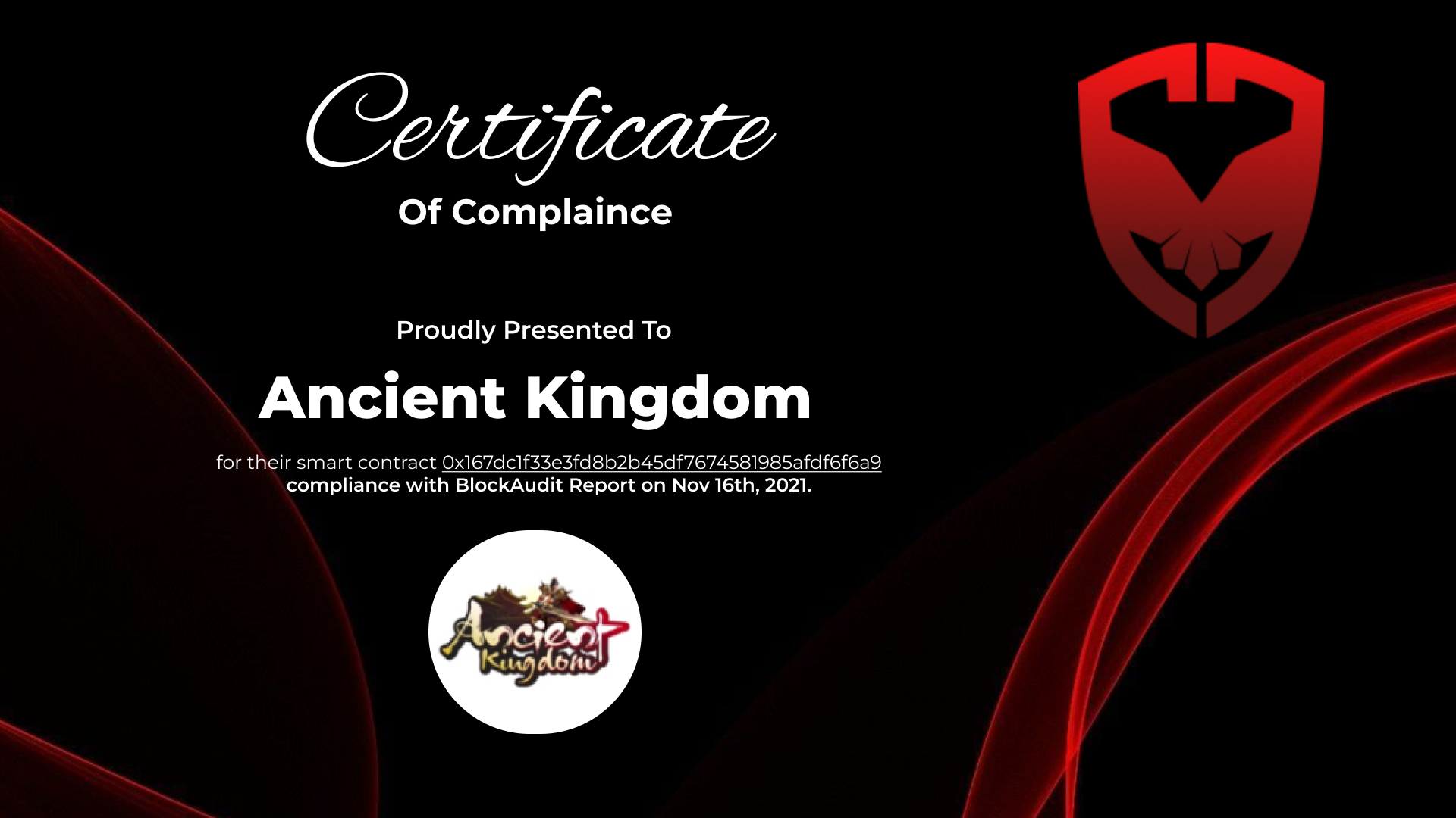 GitHub - Block-Audit-Report/AncientKingdom