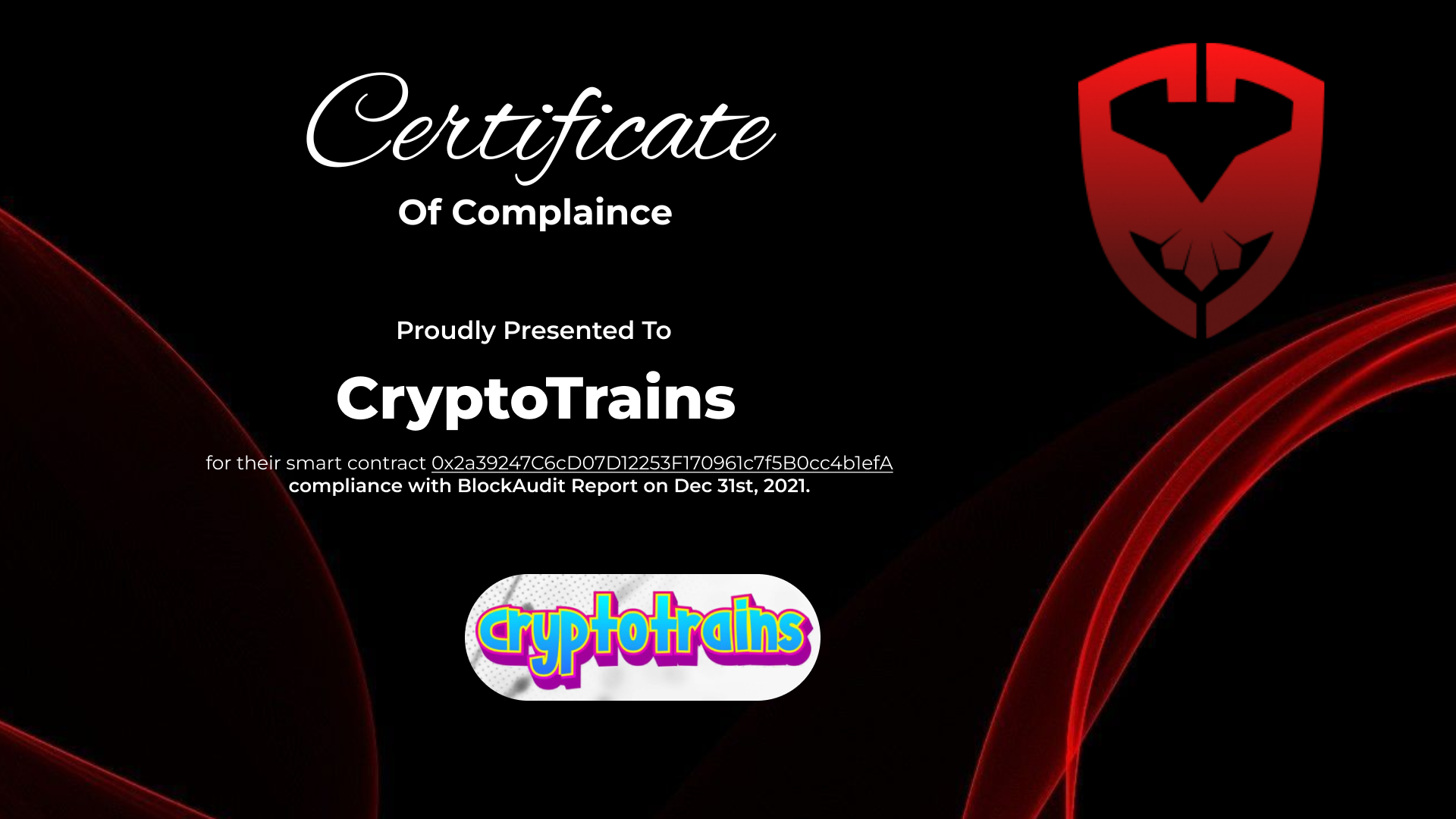 GitHub - Block-Audit-Report/CryptoTrains