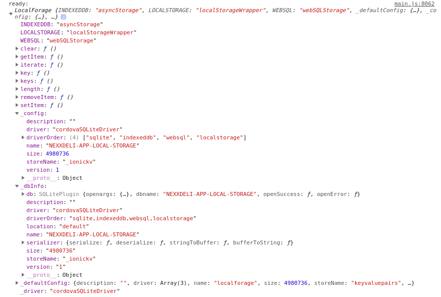 Storage Returning Different Values On Web And Android · Issue 155 · Ionic Teamionic Storage