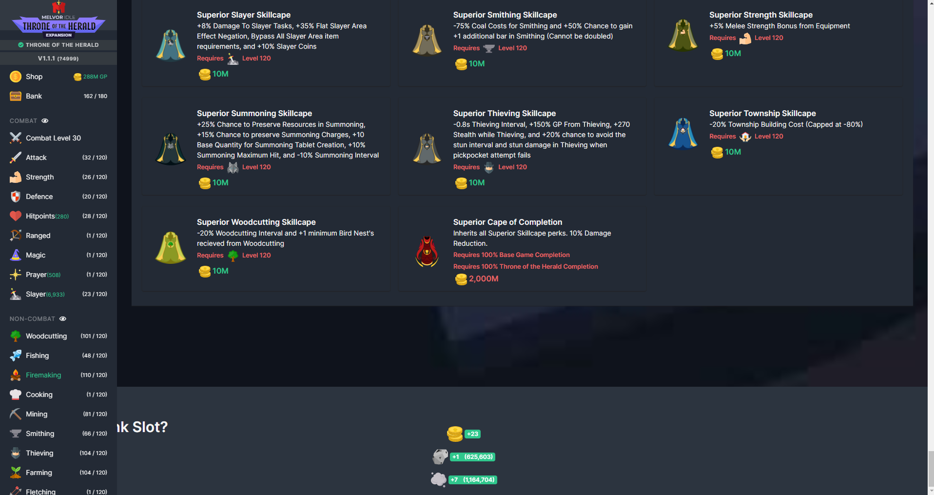 Bug Pop Ups Are Not Appearing · Issue 3115 · Melvoridle · Github 