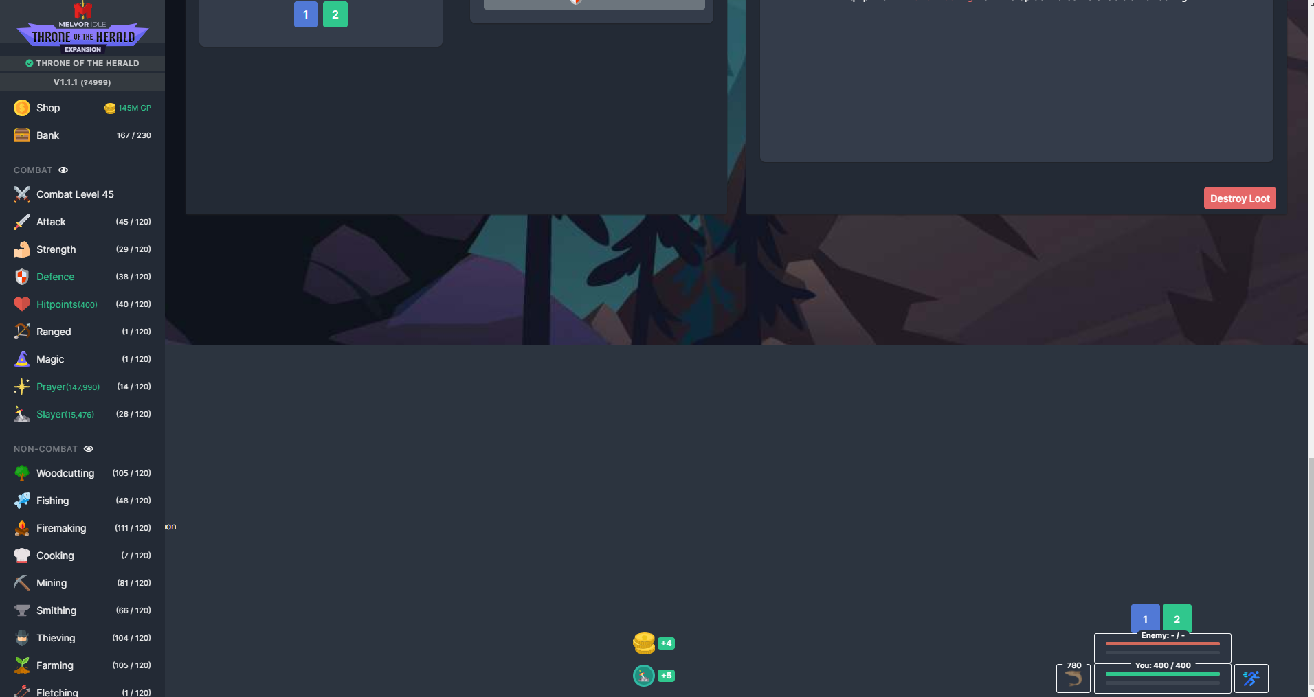 Bug Pop Ups Are Not Appearing · Issue 3115 · Melvoridle · Github