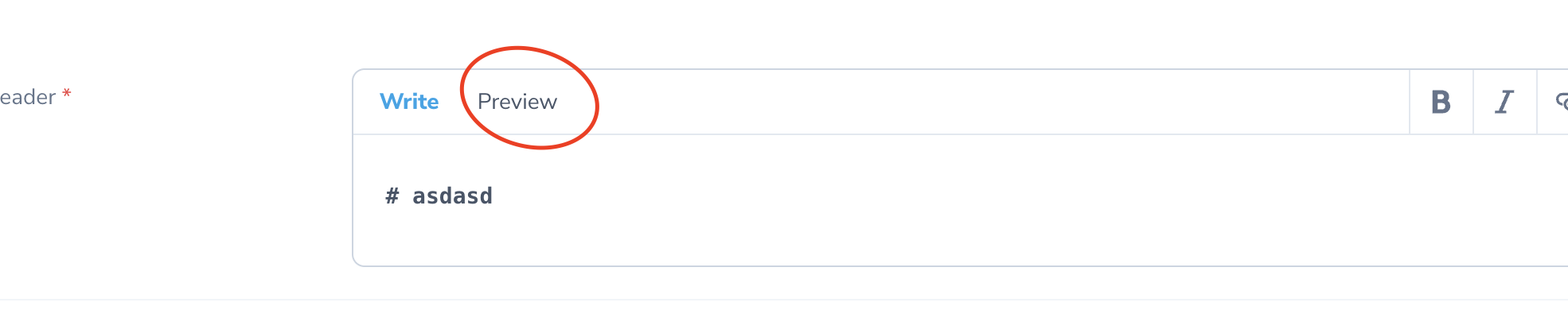 Preview of Markdown field does not work if you use the Model data in the View-Policy · Issue ...