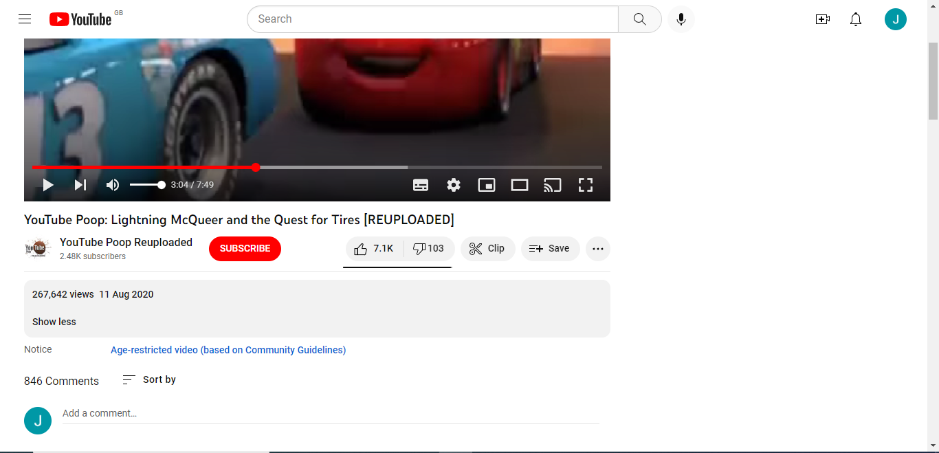 Telling us what video to watch next and the description of the video not showing up. · Issue ...