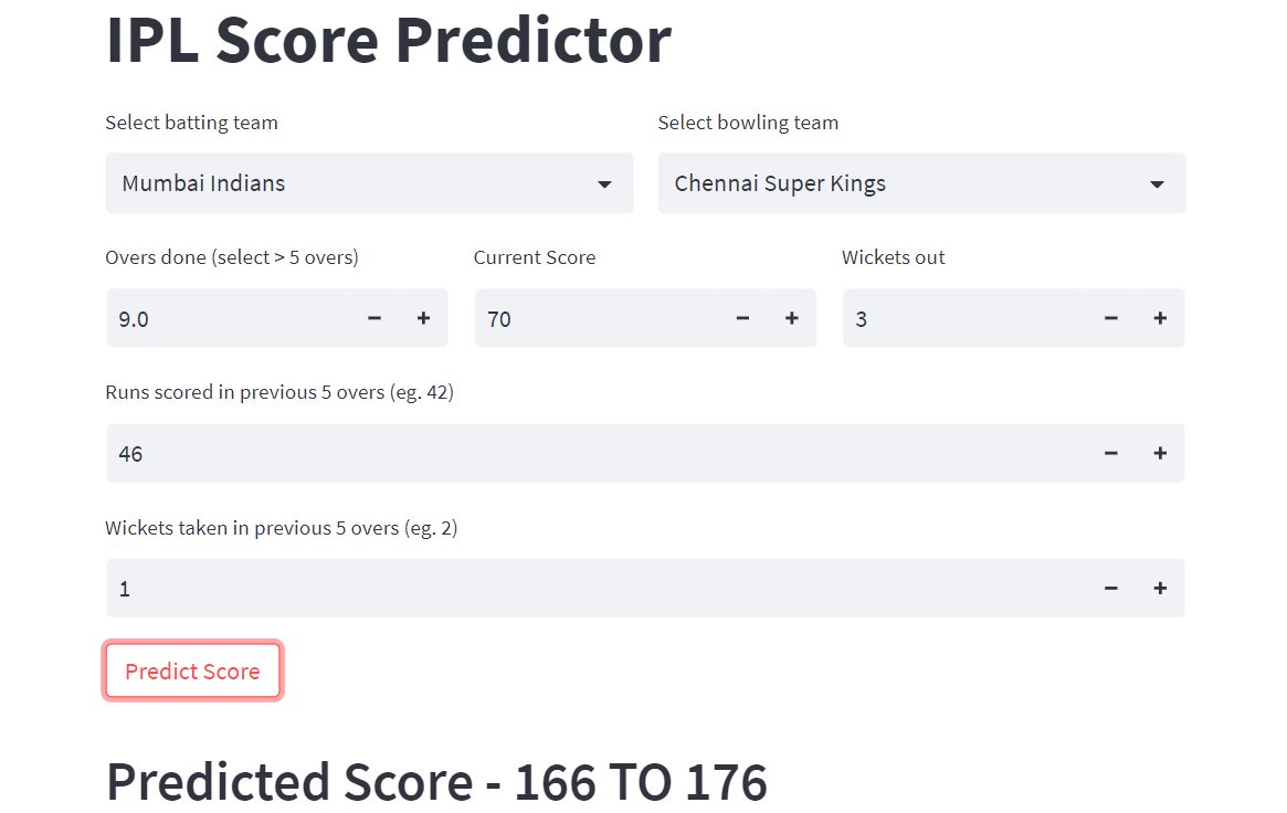 GitHub - SarangGami/IPL-First-Innings-Score-Prediction: This project ...
