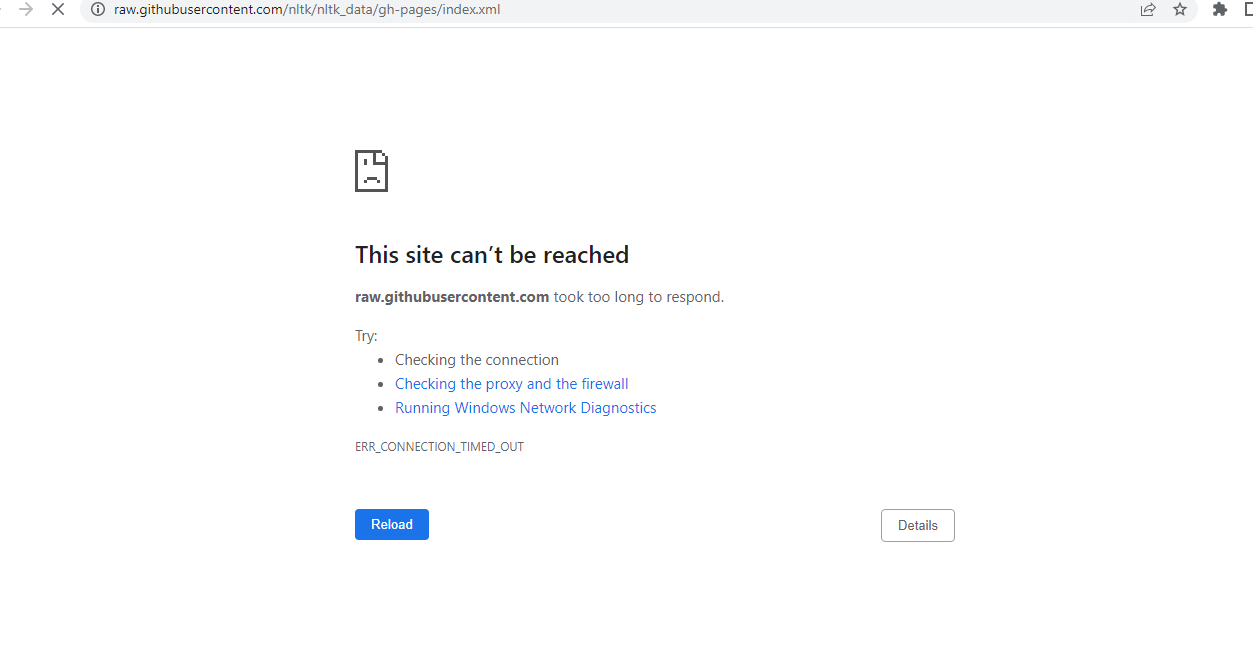 NTLK Download Error · Issue #3092 · nltk/nltk · GitHub