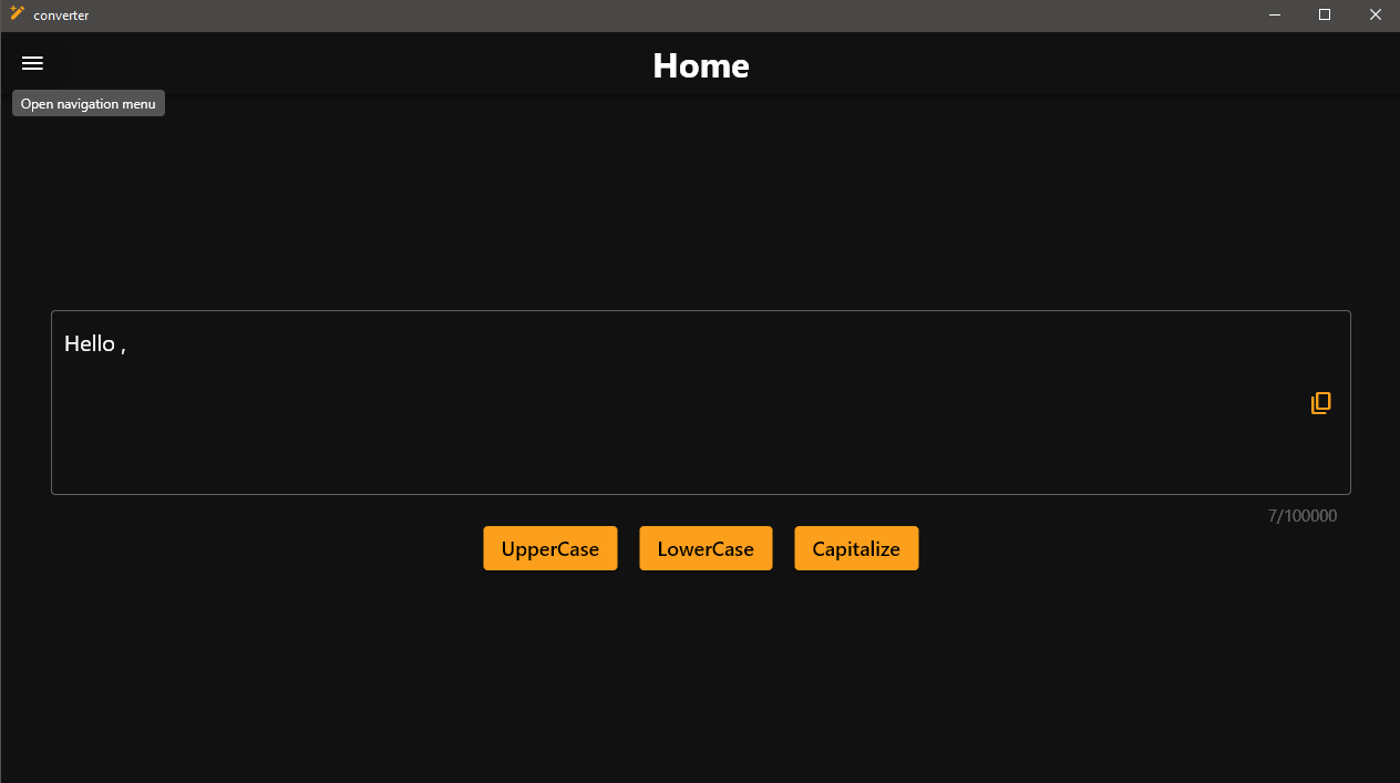 GitHub - harumans/CaseConverter-UI: Case converter UI windows application made in flutter