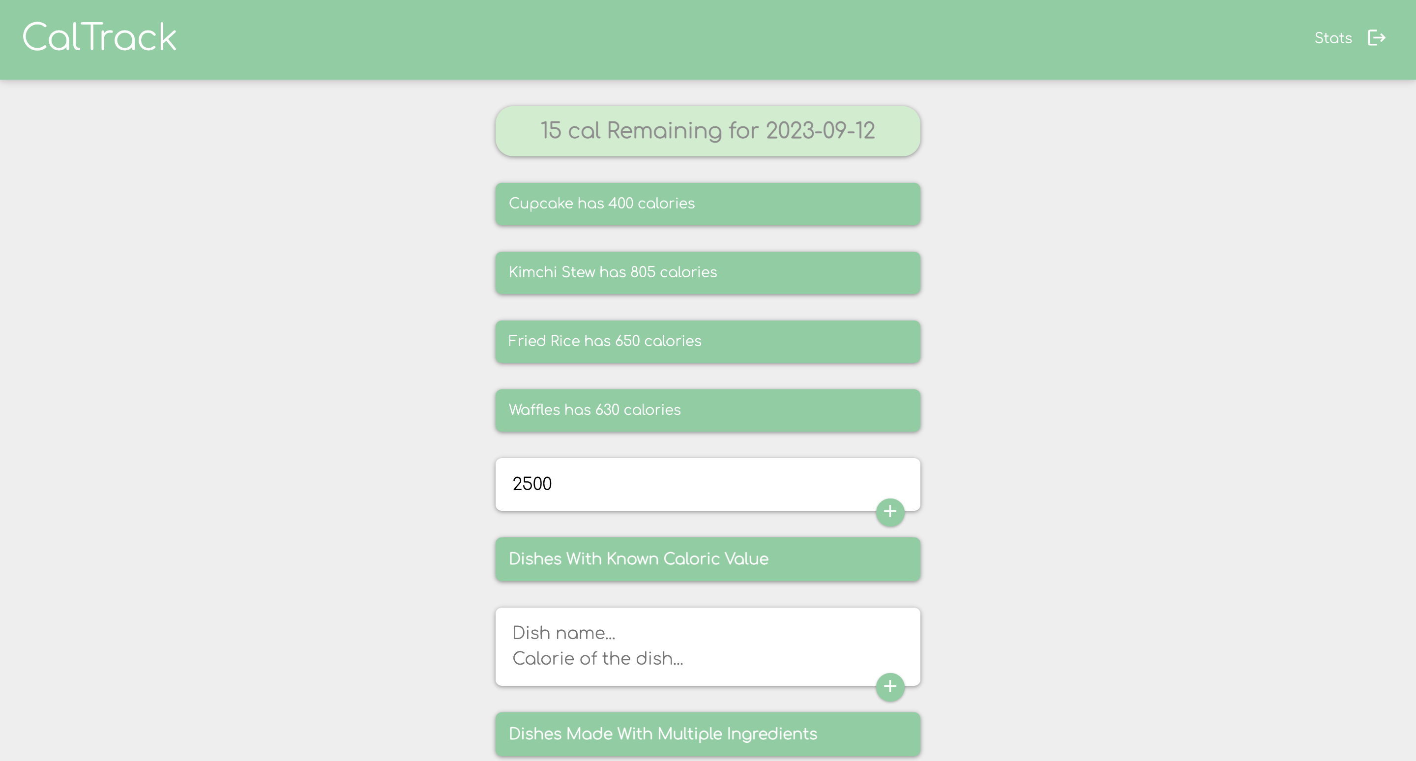 GitHub - Seal5/CalTrack