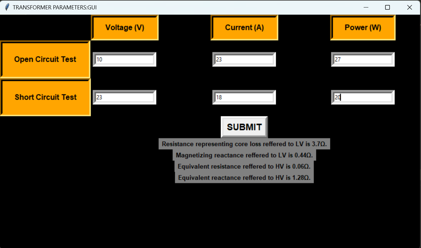 GitHub - tariniprasadsahu/GUI-Transformer-Parameters