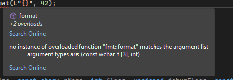 support wstring? · Issue #1488 · fmtlib/fmt · GitHub