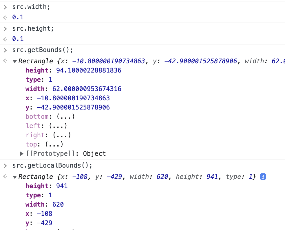 Display object width / height versus bounds · Issue #8230 · pixijs/pixijs · GitHub