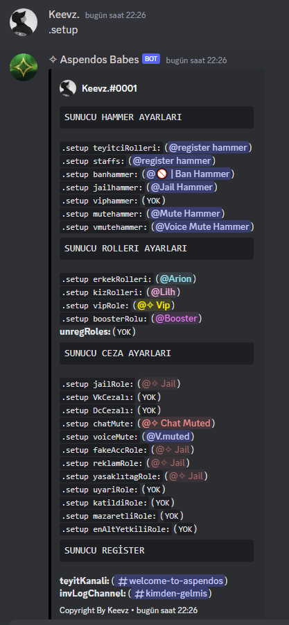 GitHub - Keevzcim/Keevz-v13-setups: Yeni Geliştirmiş Olduğum V13 Setup Botunu Sizlerle Tanıtmak ...