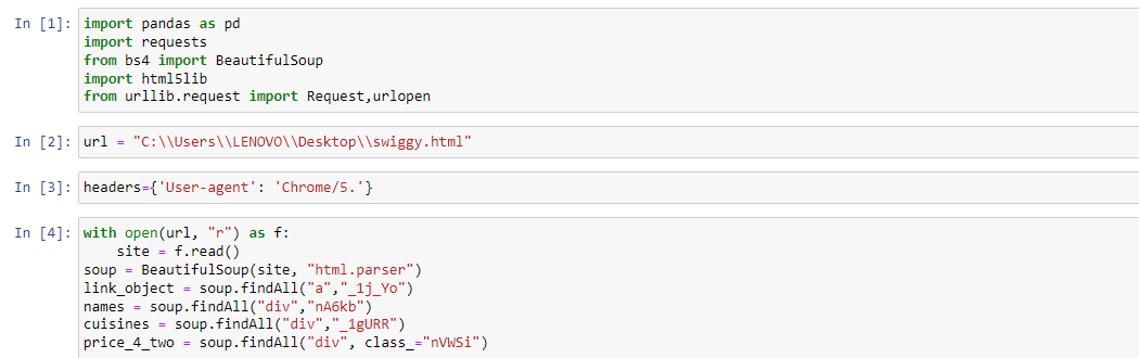 GitHub - Ashish23-Karn/Swiggy-Restrauant-Recommendation-Model: Scrapped data from SWIGGY ...
