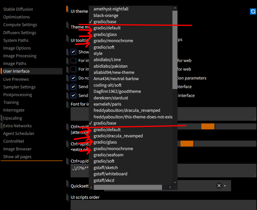[issue] Ui Theme Duplicates · Issue 2113 · Vladmandic Automatic · Github