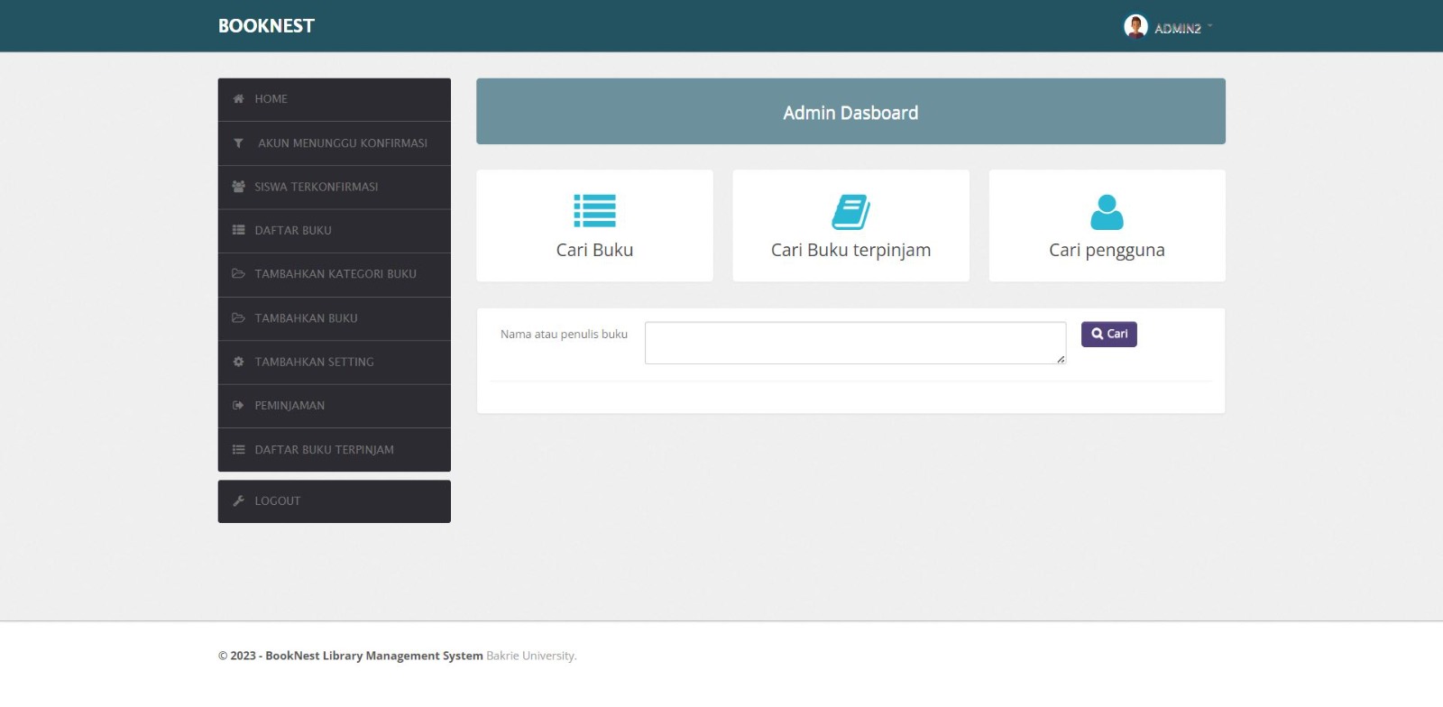 GitHub - faatihahr/Booknest: Smart Library Management System.