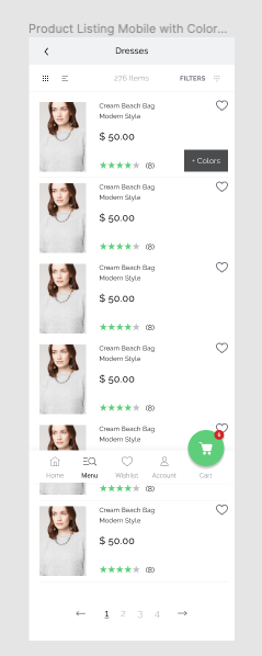 [FEATURE]Product listing - one product in one row on mobile · Issue #951 · vuestorefront ...