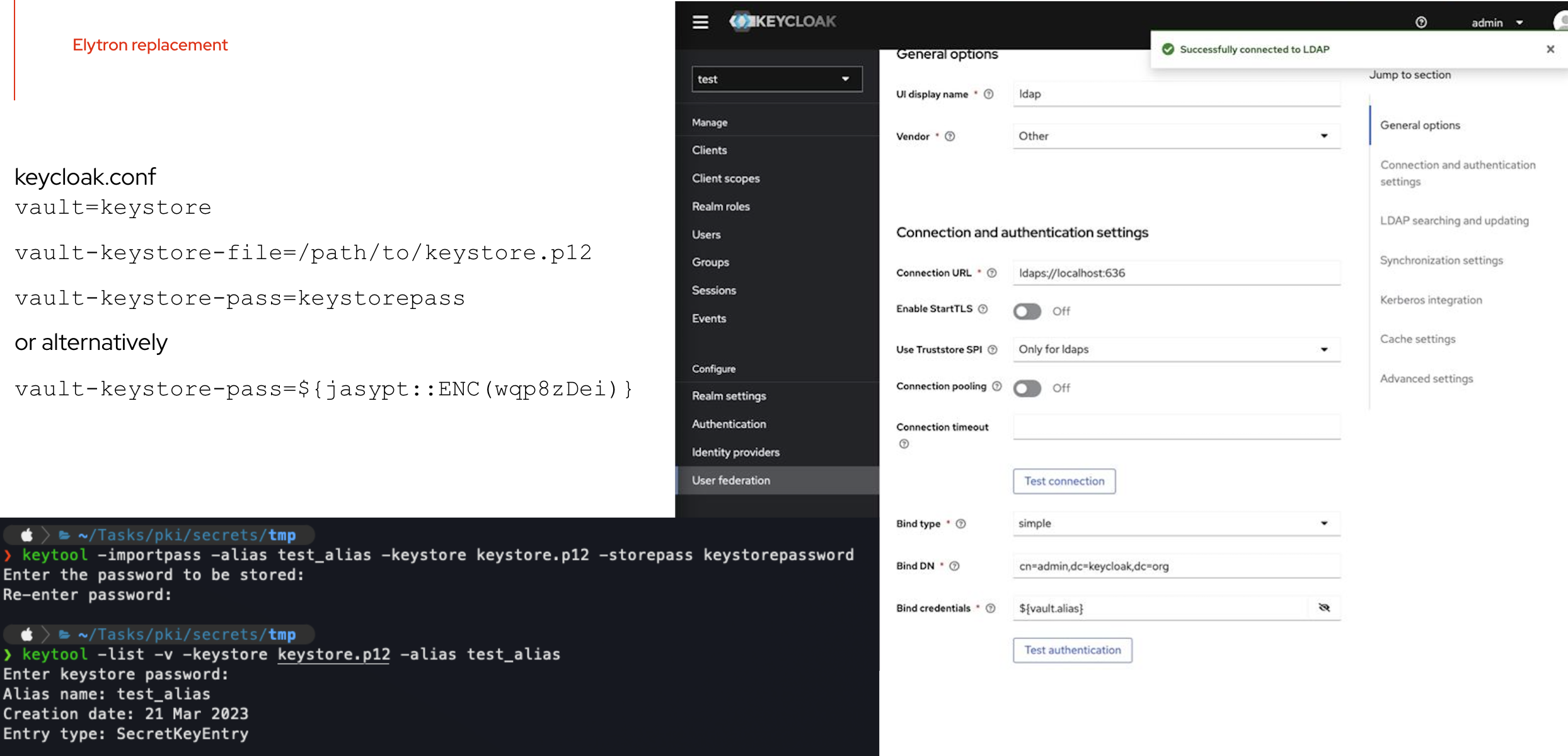 Elytron replacement in Quarkus distribution of Keycloak · keycloak keycloak · Discussion #19281 ...