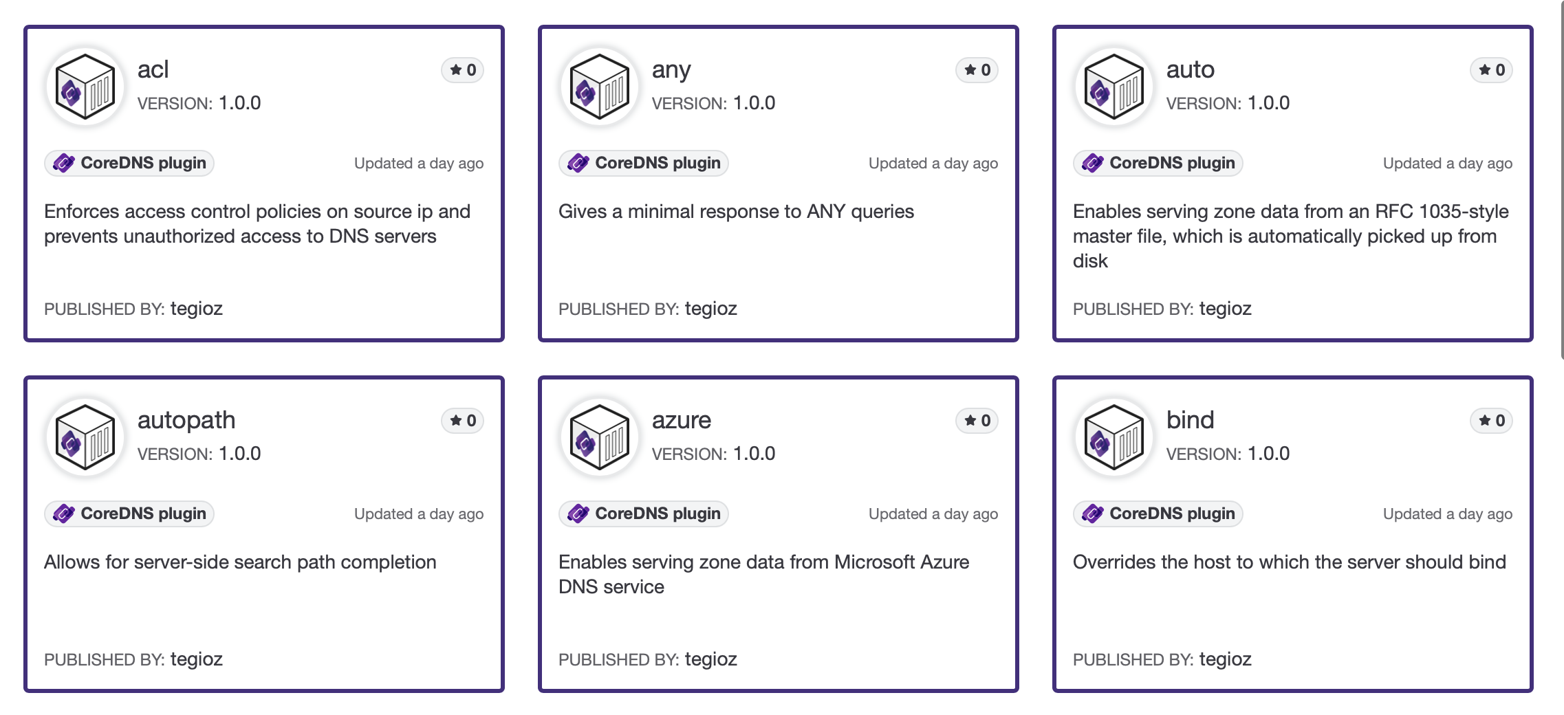 ArtifactHub support for CoreDNS internal + external plug-ins · Issue ...