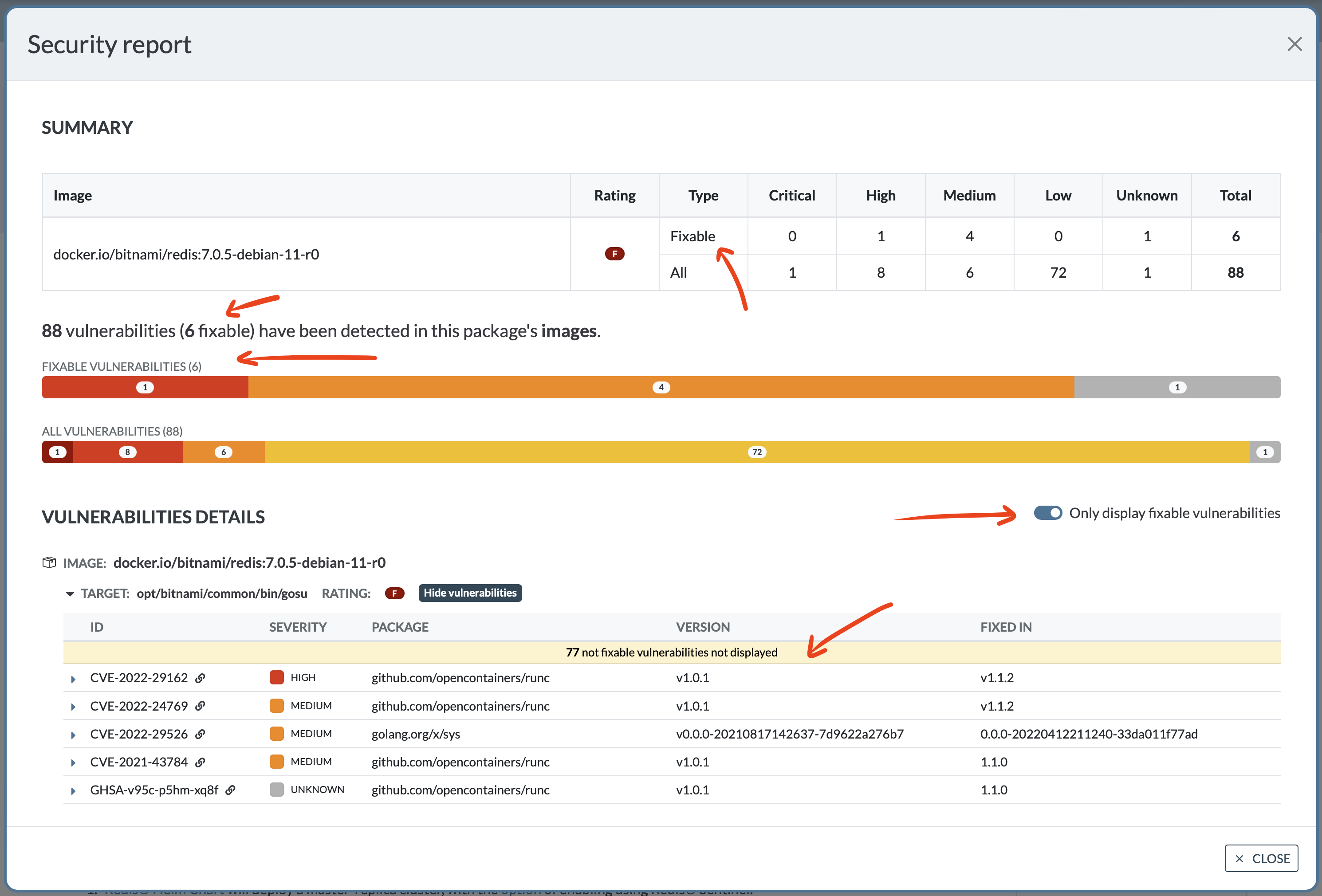 Ability To Filter On Fixable Vulnerabilities · Issue 2221 · Artifacthubhub · Github 